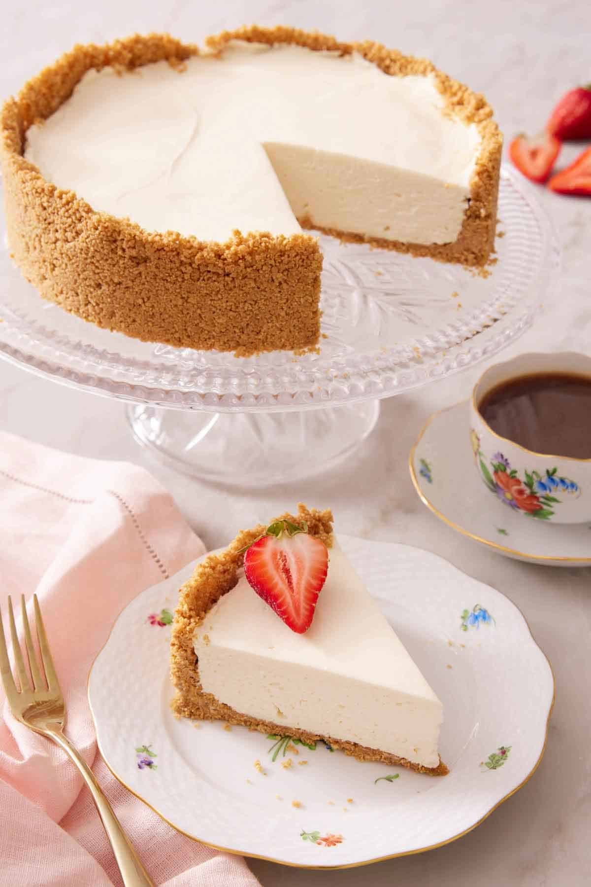 5 Vanilla Cheesecake